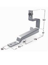 Renusol VarioSole Stainless Steel roof hook for plain tiles Standard N ...